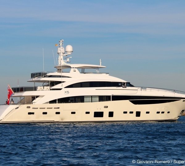 Yacht X5, a Princess 40M Superyacht | CHARTERWORLD Luxury Superyacht ...